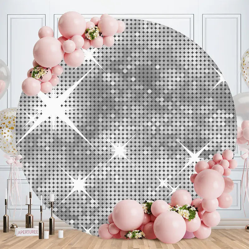 Silver Backdrops For Party Decorations - Aperturee