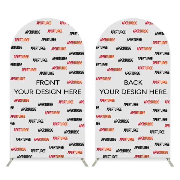 Custom Your Photo Design Arch Backdrop for Party - Aperturee
