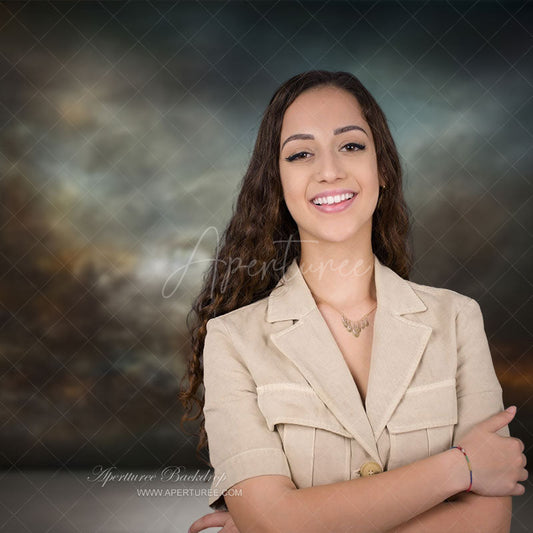 Overlay Vague Old Master Photoshoot Studio Backdrop - Aperturee